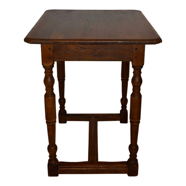 Rectangular Oak Side Table - Ski Country Antiques & Home