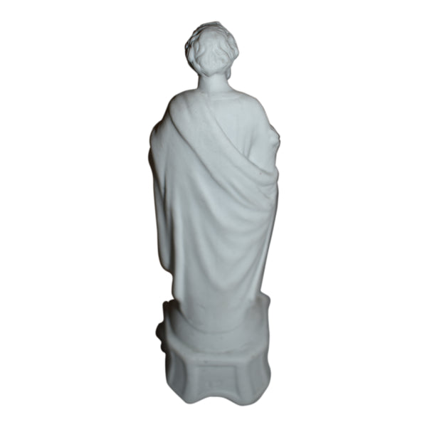 Bisque Statue of Saint - Ski Country Antiques & Home