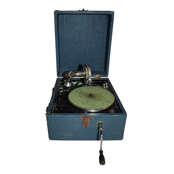 German Nirona Gramophone Record Player in Hard Case - Ski Country ...