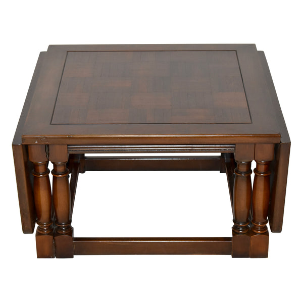Parquet Gate-Leg Coffee Table - Ski Country Antiques & Home