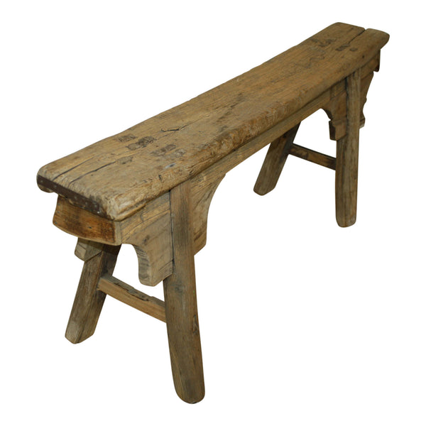 Rustic Dutch Bench - Ski Country Antiques & Home