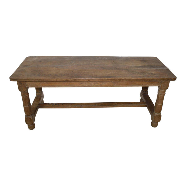 Rustic Oak Coffee Table - Ski Country Antiques & Home