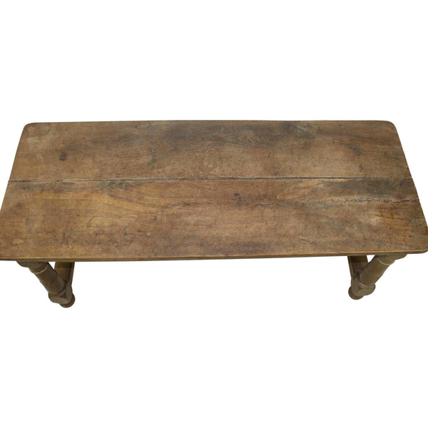 Rustic Oak Coffee Table - Ski Country Antiques & Home
