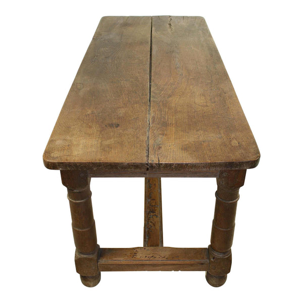 Rustic Oak Coffee Table - Ski Country Antiques & Home