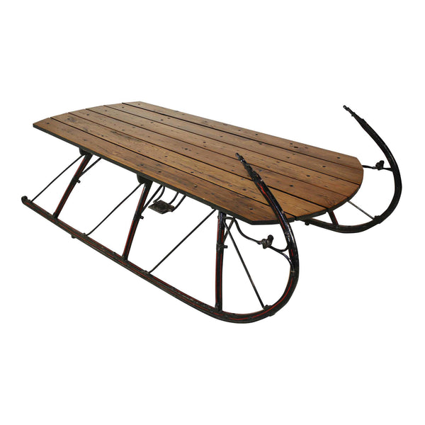 Large Sleigh Coffee Table - Ski Country Antiques & Home
