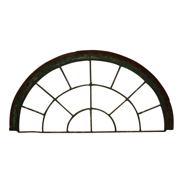 Arched Iron Window Frame - Ski Country Antiques & Home