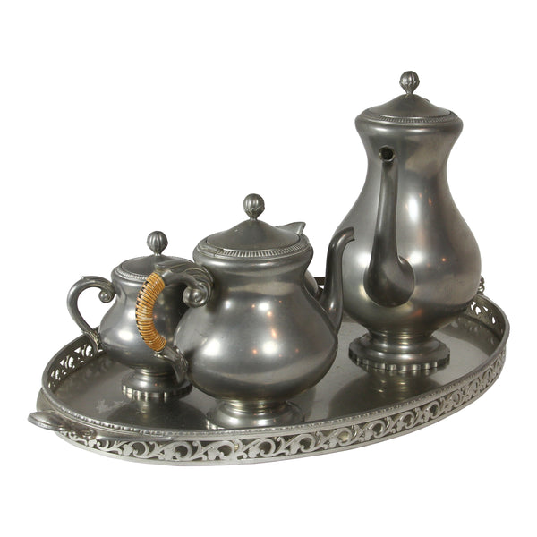 Dutch Pewter Serving Set - Ski Country Antiques & Home